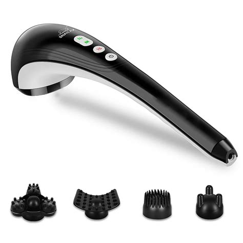 Snailax Cordless Handheld Back Massager Rechargeable Percussion