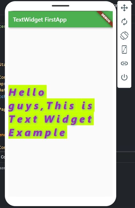 Flutter Text Naukri Code