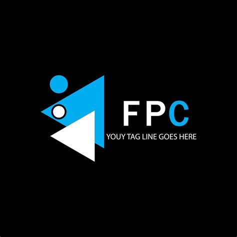 Fpc Letter Logo Creative Design With Vector Graphic 7886648 Vector Art