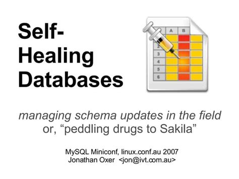 self healing databases pdf databases computer software and