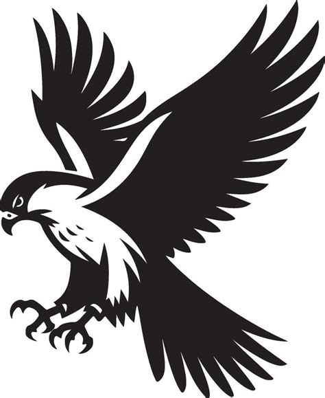 Hawk Outline Printable