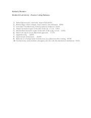 KmontalvoModule 04 Lab Activity Practice Coding Pathwaysdocx Docx Kimberly Montalvo Module