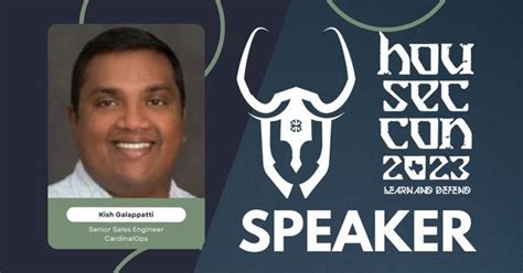 Hou Sec Con On Linkedin Dont Miss Kish Galappattis Talk Insights From The Third Annual Report…