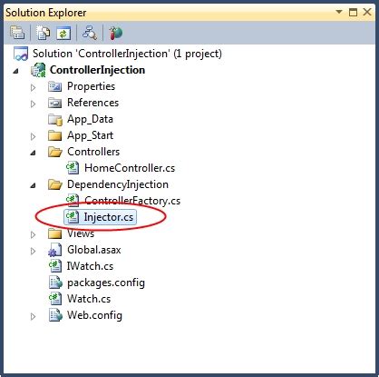 Asp Net Mvc Controller Dependency Injection Using Castle Windsor Code Smart