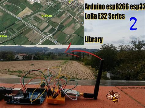 Lora E32 Device For Arduino Esp32 Or Esp8266 Library