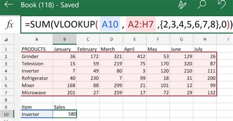 How To Use Vlookup Sum Function In Excel Excelchat Excelchat
