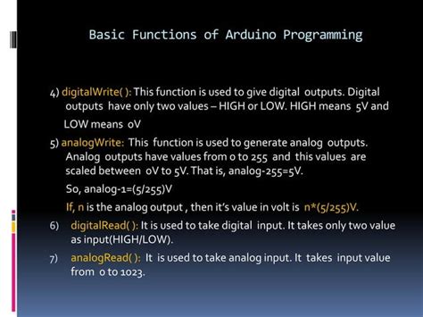 Arduino Programming Ppt