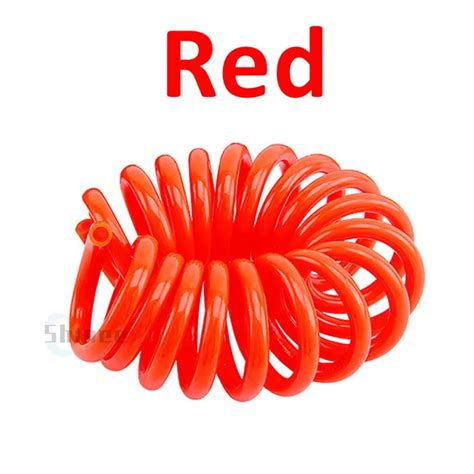 공압 폴리우레탄 Pu 공기 압축기 호스 튜브 텔레스코픽 스프링 나선형 파이프 3m 6m 9m 12m 15m 64mm 85mm 1065 128mm 도구