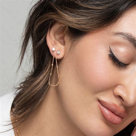 Isabel Earrings Ginger Brie