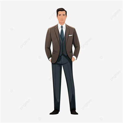 정장을 입은 남자 사업가 그림 캐릭터 남성 실업가 Png 일러스트 및 이미지 에 대한 무료 다운로드 Pngtree