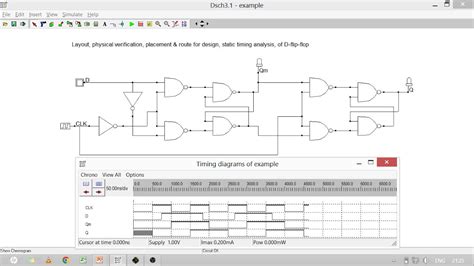 Ecd Lab 3part 1 D Flip Flop Schematic Handsonlearning Electronics Vlsiprojects Cmos Youtube