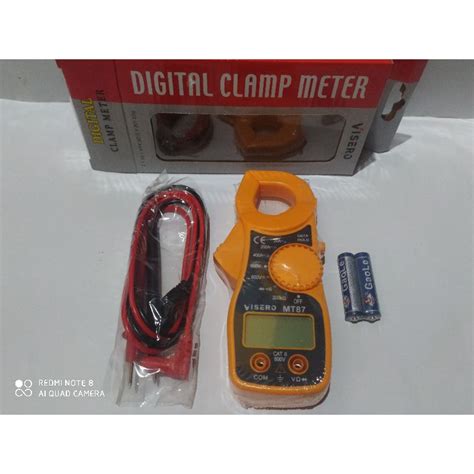 Jual Multitester Multimeter Avometer Digital Clamp Meter Kecil Tang Ampere Mt 87 Shopee Indonesia