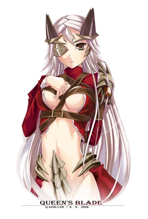Rule 34 2009 Aldra Asskiler Beltbra Breasts Cleavage Eye Patch Gold
