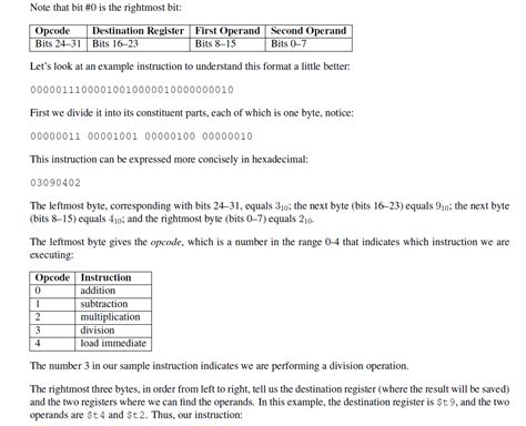 part iii decode a machine instruction 20 points