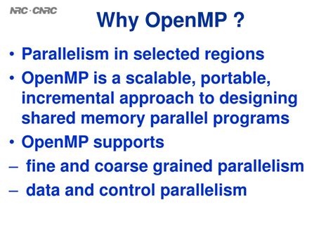 Ppt Parallel Computing With Openmp On Distributed Shared Memory