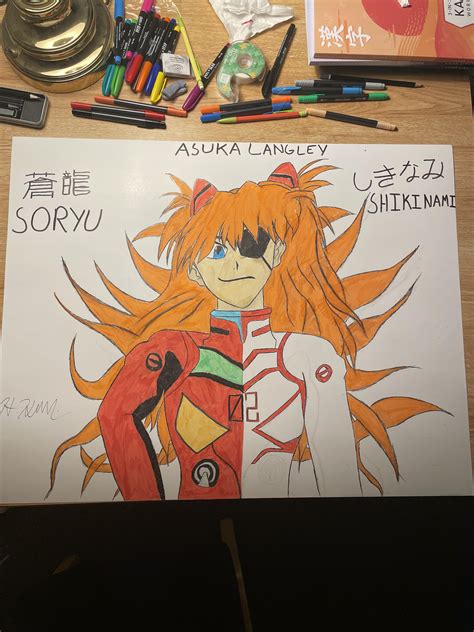 Its A Lil Rough But Here She Is R Neongenesisevangelion