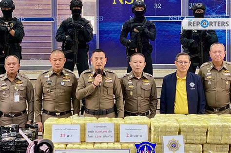 ตำรวจ ปส แถลงผลจับกุม 9 เครือข่ายยาเสพติด ยึดยาบ้ากว่า 14 ล้านเม็ด