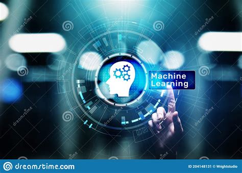 Machine Deep Learning Algorithms Artificial Intelligence Ai Automation And Modern Technology