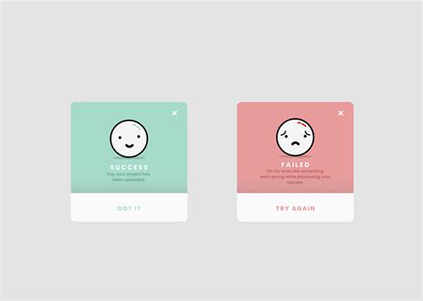 Daily UI Challenge Flash Message On Behance