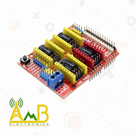 Shield Cnc V3 Para Arduino Uno Amb Electrónica Bolivia