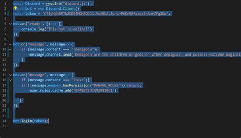 Message Not Defined Also Would Like Some Help Making A Role Giving
