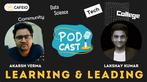 Data Science Community Conversation With A Young Graduate Youtube