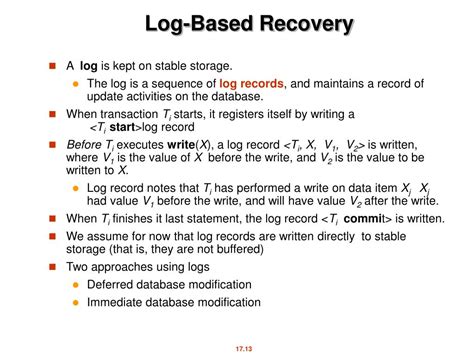 PPT Chapter 17 Recovery System PowerPoint Presentation Free Download ID 4221452