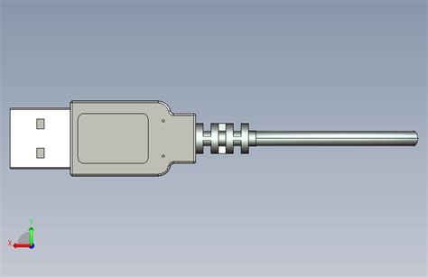 Usb头 Ug 模型图纸下载 懒石网