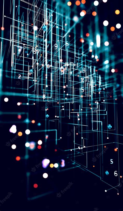 Premium Photo Binary Code Concept Pattern And Big Data Structure