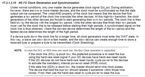 Is I2C Clock Stretching Supported On DM37xx Processors Forum Processors TI E2E Support