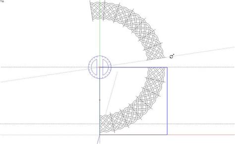 Turn A Straight Border Pattern Into A Curved Border Pattern FineWoodworking