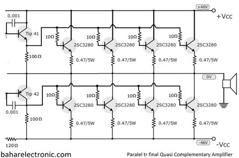 Mengenal Metode Quasi Complementary Amplifier Bahar Electronic