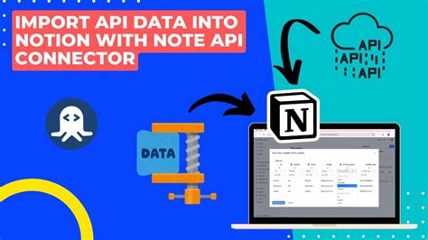 Import Api Data Into Notion With Note Api Connector Youtube