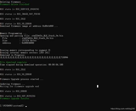 Stm32wb系列mcu蓝牙协议栈烧录dfu In Fs Mode Csdn博客 Stm32wb系列mcu蓝牙协议栈烧录dfu In Fs Mode Csdn博客