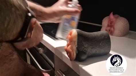 Furry Sextoy From Delices Defendus Asmodeus The Goat From Gets Fucked In Both Holes Anal And