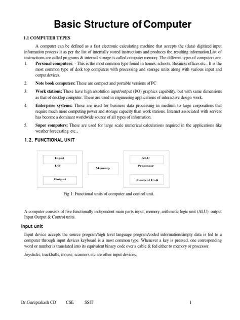 coa pdf computer data storage central processing unit
