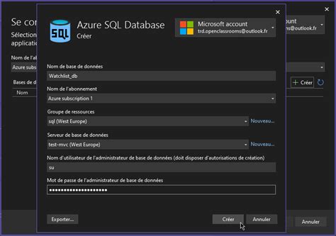 publiez votre application développez une application asp core