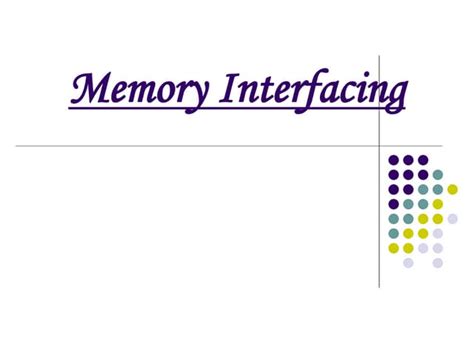 Memory Interfacing Of Microprocessor 8085 Pdf