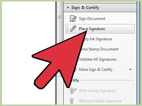 How To Add A Signature In Adobe Reader Steps With Pictures