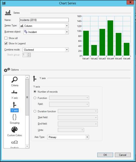How To Create A Chart Widget To Compare Different Years Data By Month