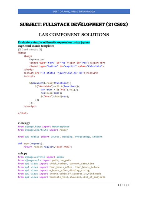 full stack development lab component day 5 pdf