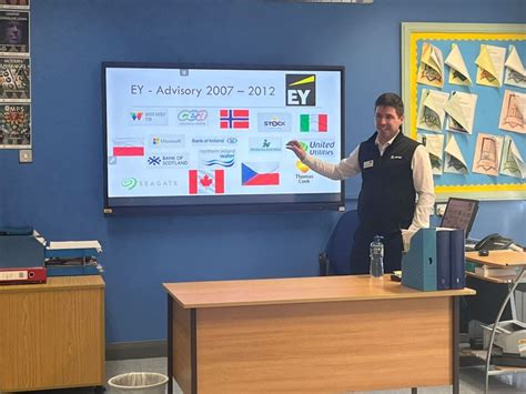 This Week James From Ni Hpc Visited His Old School To Talk About His