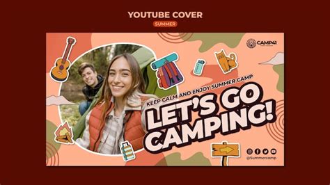 Free Psd Summer Camp Template Design Free Psd Summer Camp Template Design