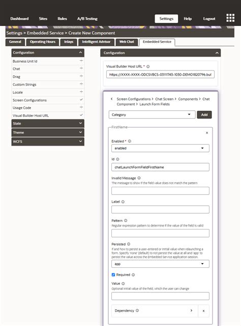 Embedded Service 25a Enhancements