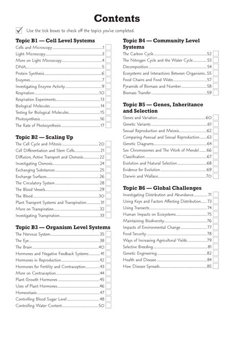 New Gcse Biology Ocr Gateway Exam Practice Workbook Cgp Books