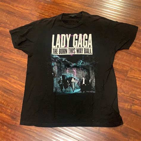2013 Lady Gaga The Born This Way Ball Tour T Shirt Si Gem