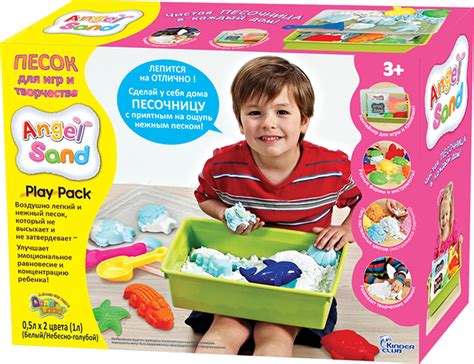 Игровой набор Кинетический песок Angel Sand Play Pack — купить в ...