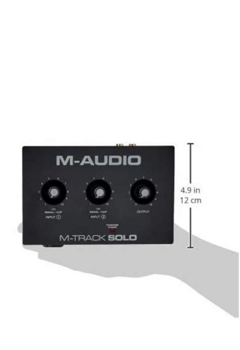 M Audio M Track Solo Desktop 2x2 USB Audio Interface At 5099 Piece USB Interface Controller