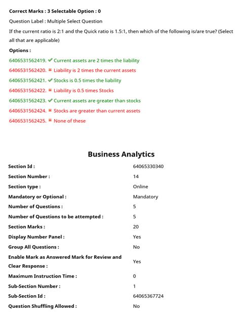 Business Analytics Pdf Statistical Significance Statistical