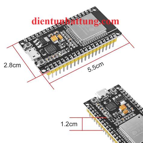 Esp32 Wroom 32 Micro Devkit Rf 38 Pin